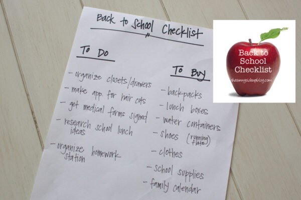 10 things to do now to get organized for back to school! - The Sunny ...