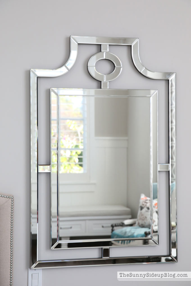 Master bedroom mirrors and a recent favorite store - The Sunny Side Up Blog