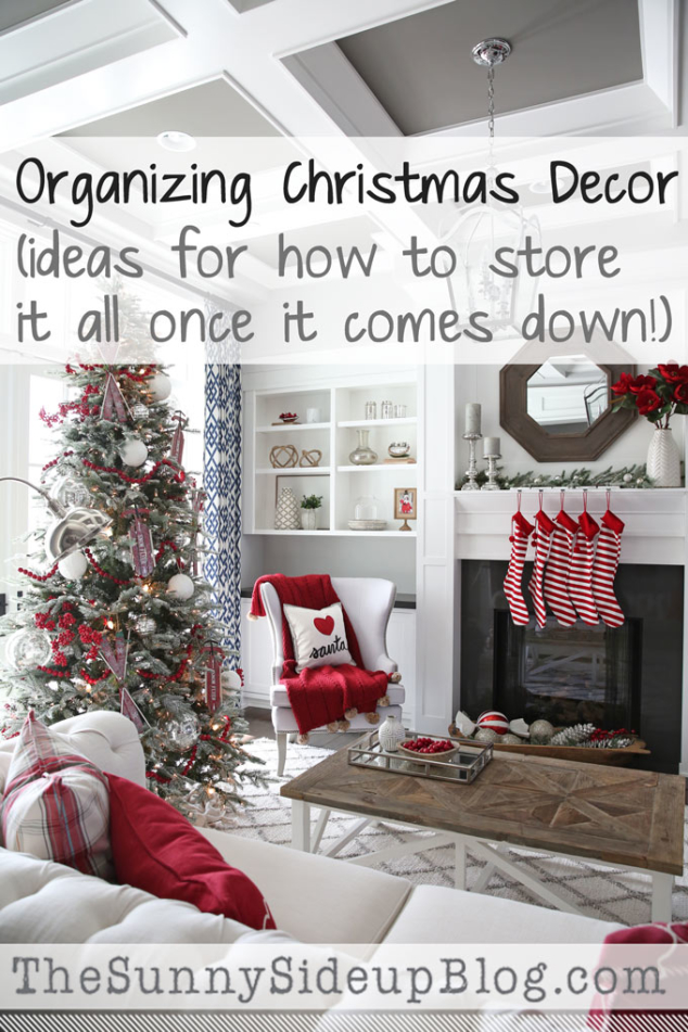 Organizing Christmas Decor The Sunny Side Up Blog