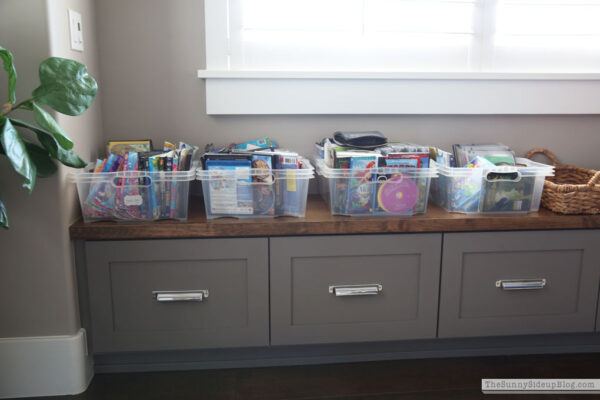 DVD Organization (the best solution!) - The Sunny Side Up Blog
