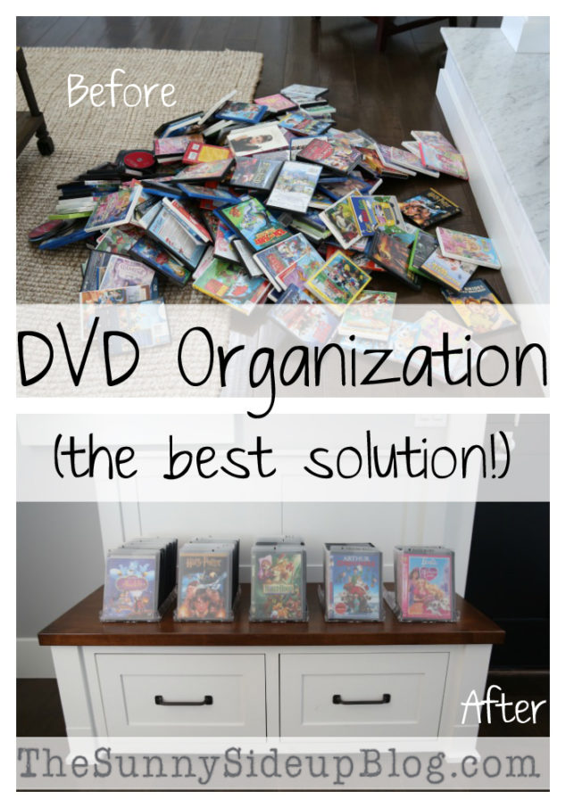 DVD Organization (the best solution!) - The Sunny Side Up Blog