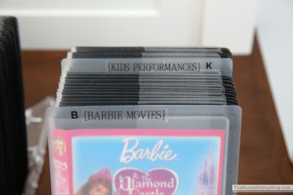 DVD Organization (the best solution!) - The Sunny Side Up Blog