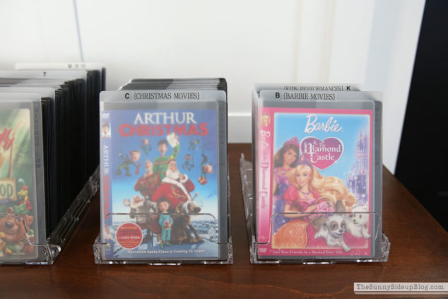 DVD Organization (the best solution!) - The Sunny Side Up Blog