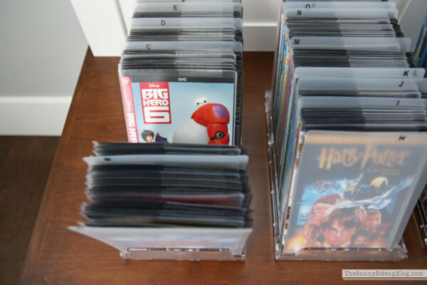 DVD Organization (the best solution!) - The Sunny Side Up Blog