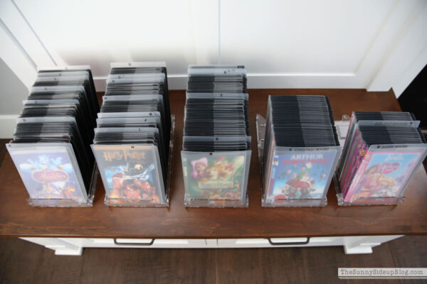 DVD Organization (the best solution!) - The Sunny Side Up Blog