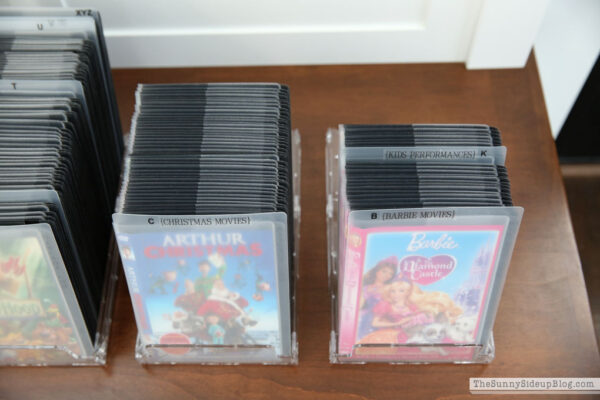 DVD Organization (the best solution!) - The Sunny Side Up Blog
