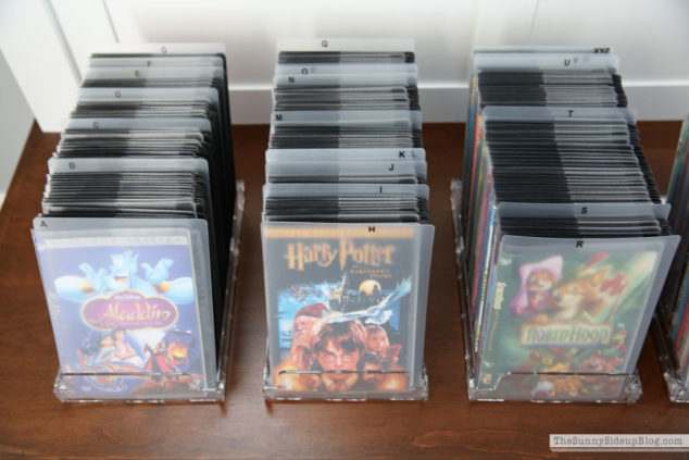 DVD Organization (the best solution!) - The Sunny Side Up Blog