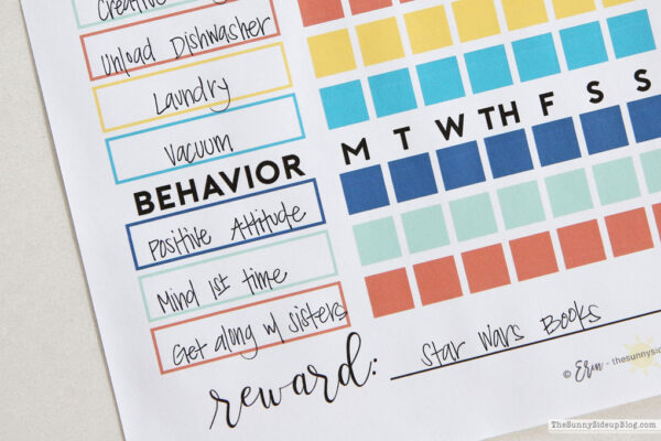 Daily Expectations - a printable to keep your kids on task! - The Sunny ...