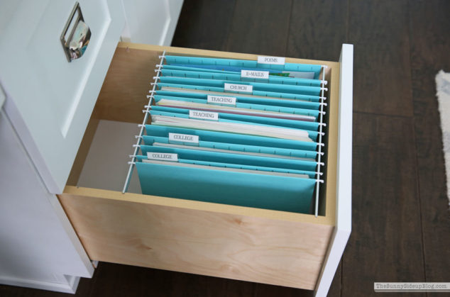 Organized Paper Files - The Sunny Side Up Blog