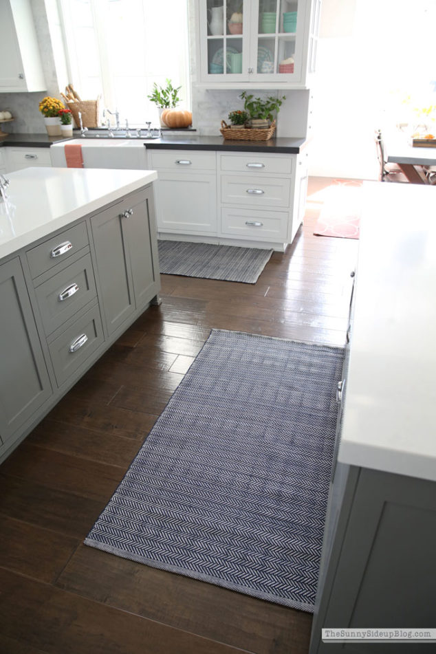 Fall Kitchen Decor (and new rugs!) - The Sunny Side Up Blog