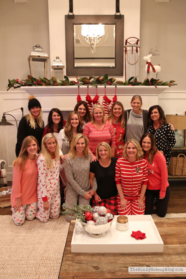 Christmas Pajama Party - The Sunny Side Up Blog