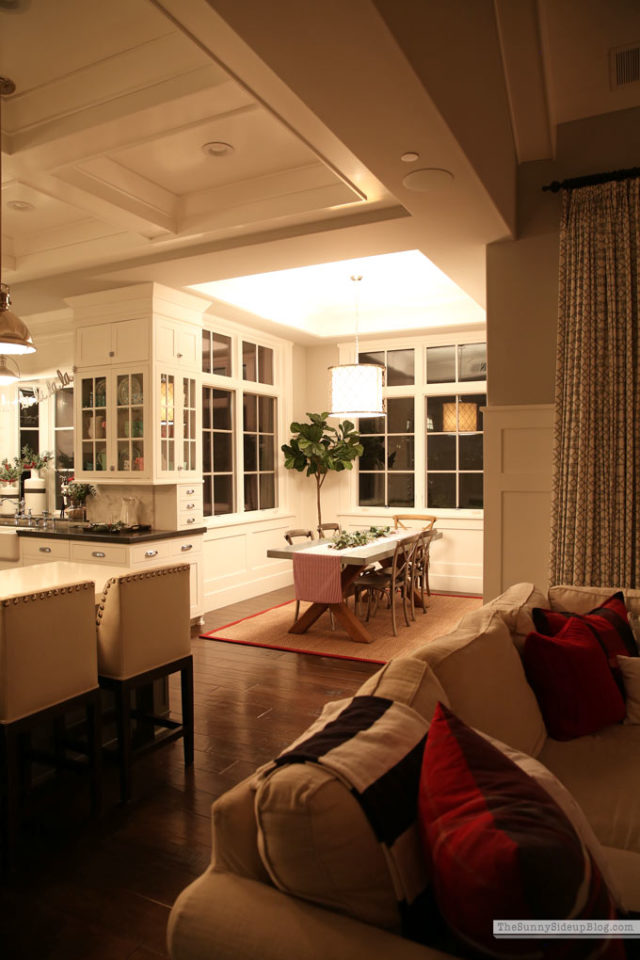 Christmas Homes at Night Tour! - The Sunny Side Up Blog