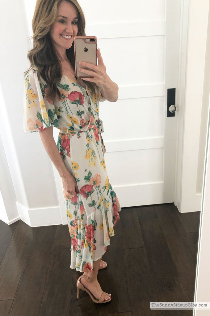Spring Porch Update! (and favorite Spring dresses) - The Sunny Side Up Blog