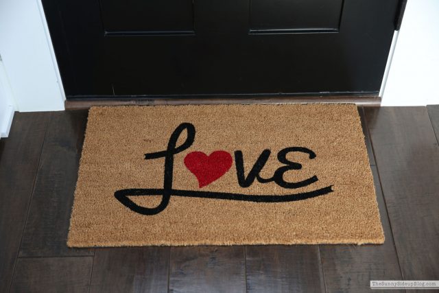Valentine's Day Decor and a fun tradition - The Sunny Side Up Blog