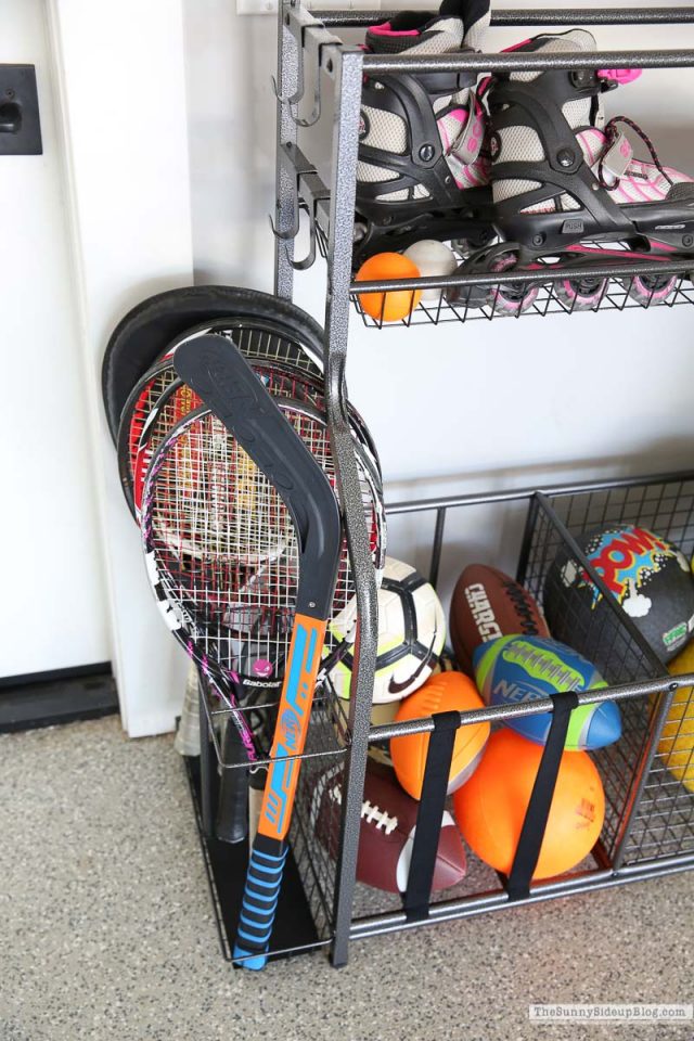 Organized Sports Equipment - The Sunny Side Up Blog