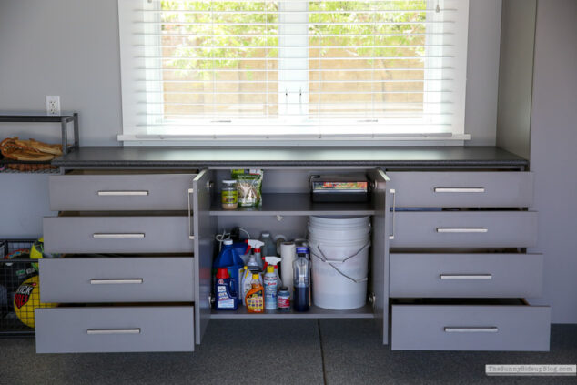 Organized Garage Drawers - The Sunny Side Up Blog