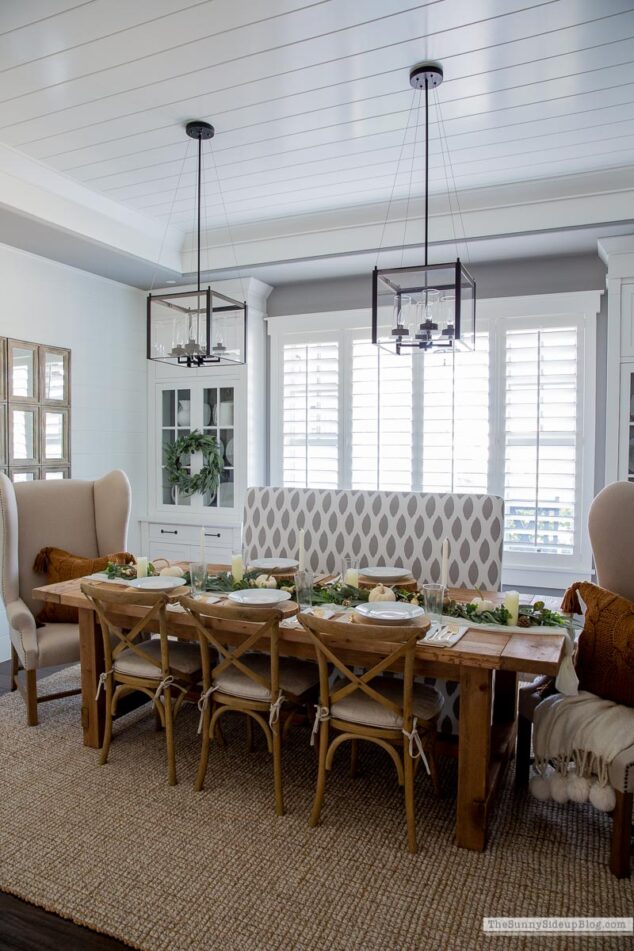 Fall Dining Room - The Sunny Side Up Blog