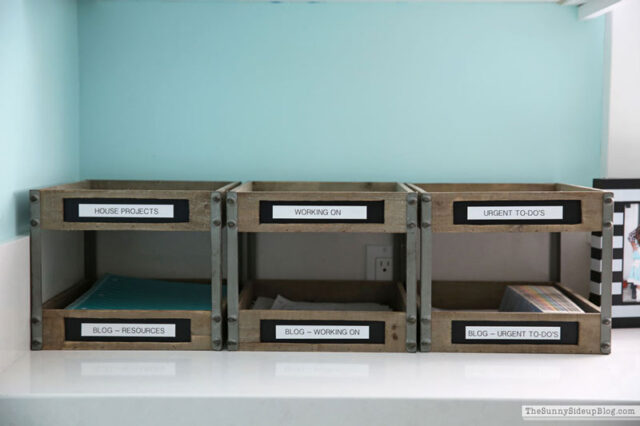 Paper and Office Organization - The Sunny Side Up Blog