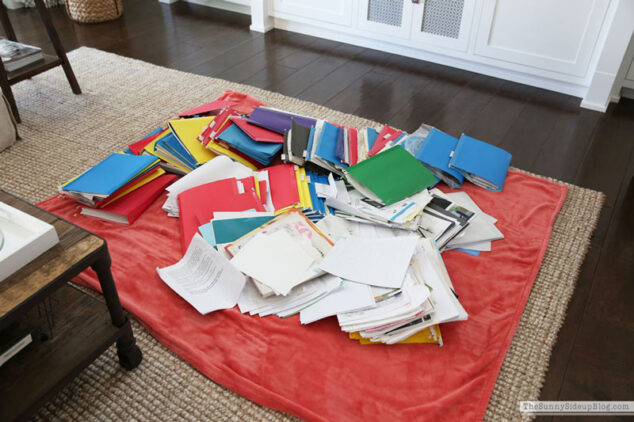 Paper and Office Organization - The Sunny Side Up Blog