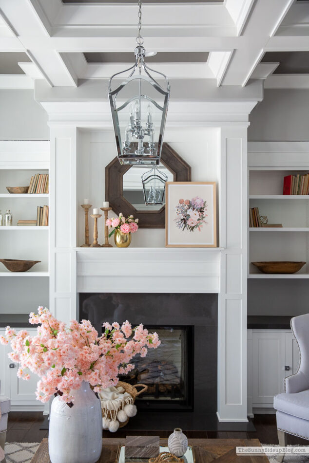 Spring Living Room - The Sunny Side Up Blog