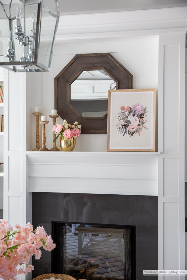 Spring Living Room - The Sunny Side Up Blog