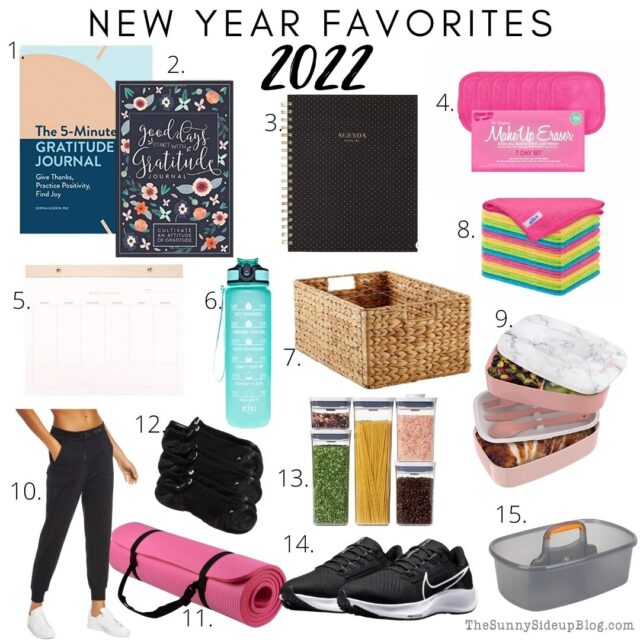 Get Organized Challenge/New Year essentials - The Sunny Side Up Blog