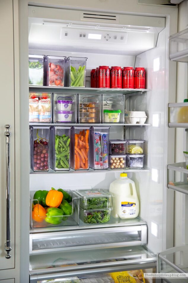 Organized Fridge - The Sunny Side Up Blog