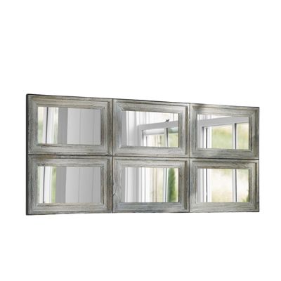 Paneled Wall Mirror by - The Sunny Side Up Blog