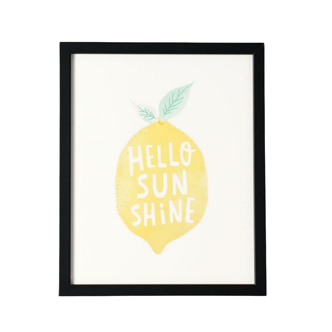 Sunshine Lemon Art - The Sunny Side Up Blog