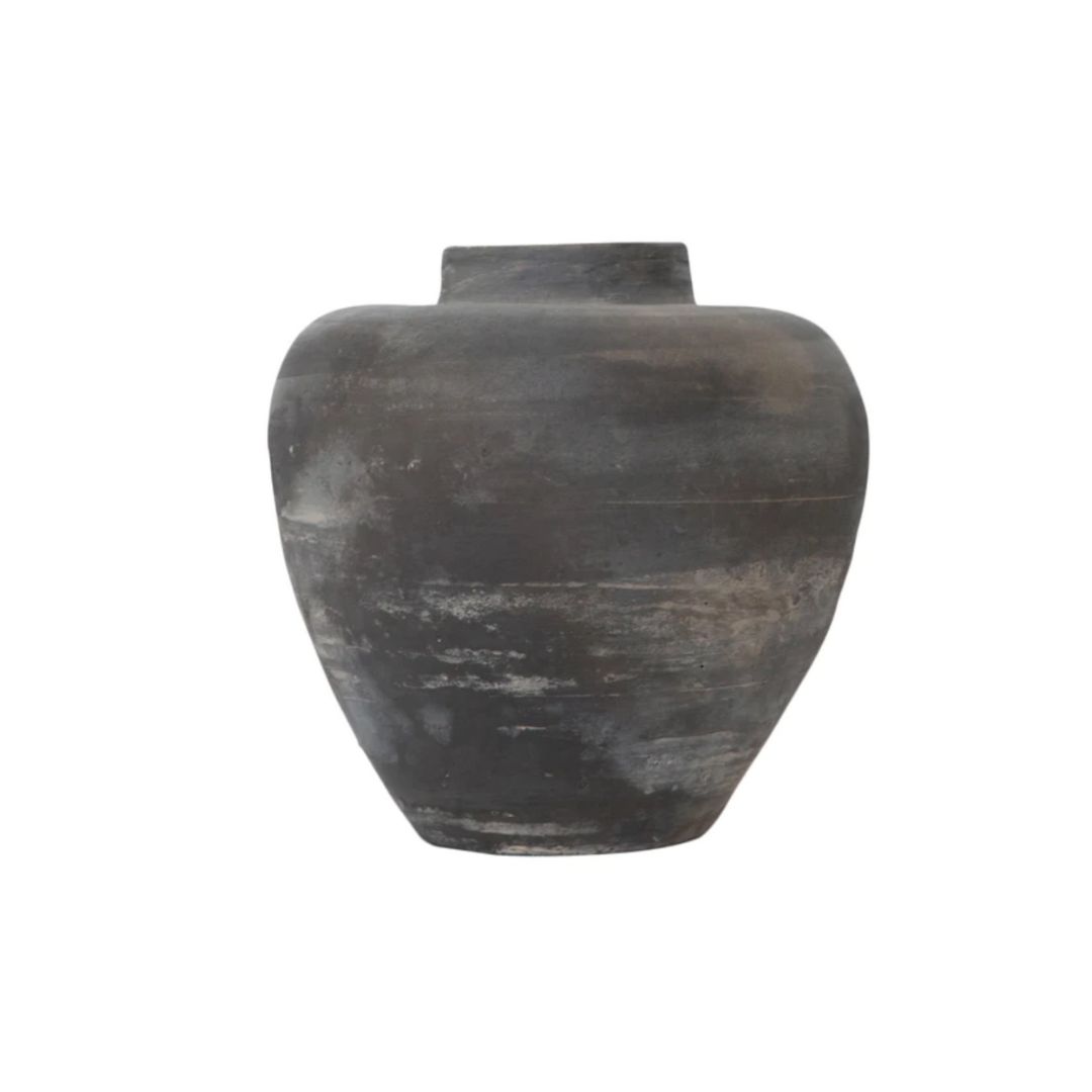 Gray Tapered Jar - The Sunny Side Up Blog