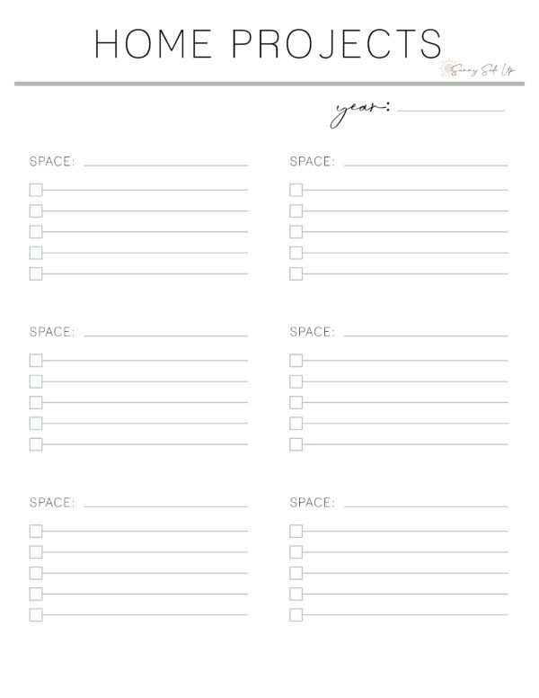 New Year Essentials and Organizing! - The Sunny Side Up Blog