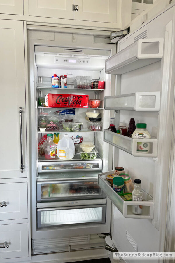 Fridge Organization - The Sunny Side Up Blog