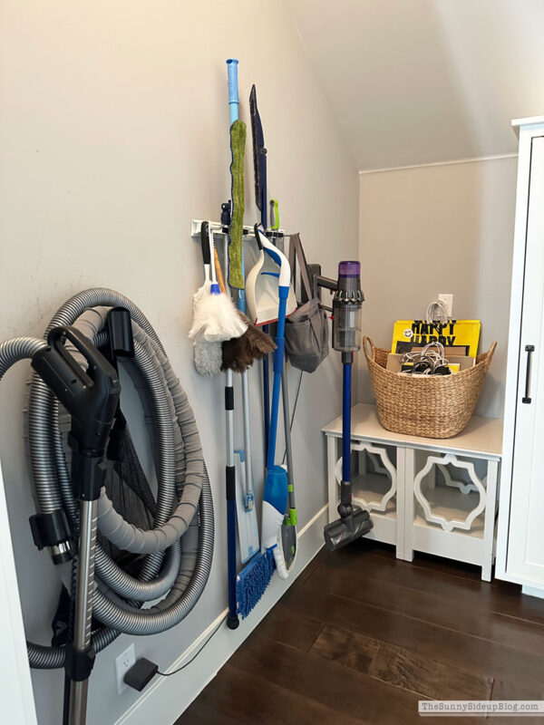 Organized Cleaning Closet - The Sunny Side Up Blog