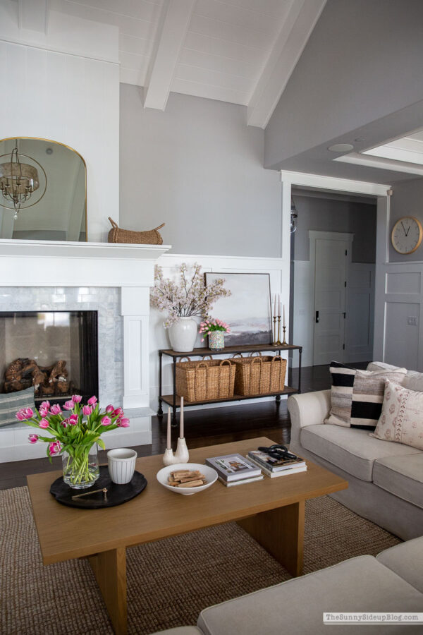 Spring Coffee Table & Spring Break! - The Sunny Side Up Blog