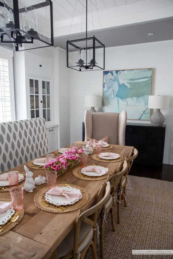 Spring Easter Table - The Sunny Side Up Blog