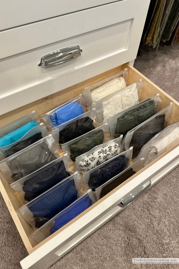 Swimsuit Organization - The Sunny Side Up Blog