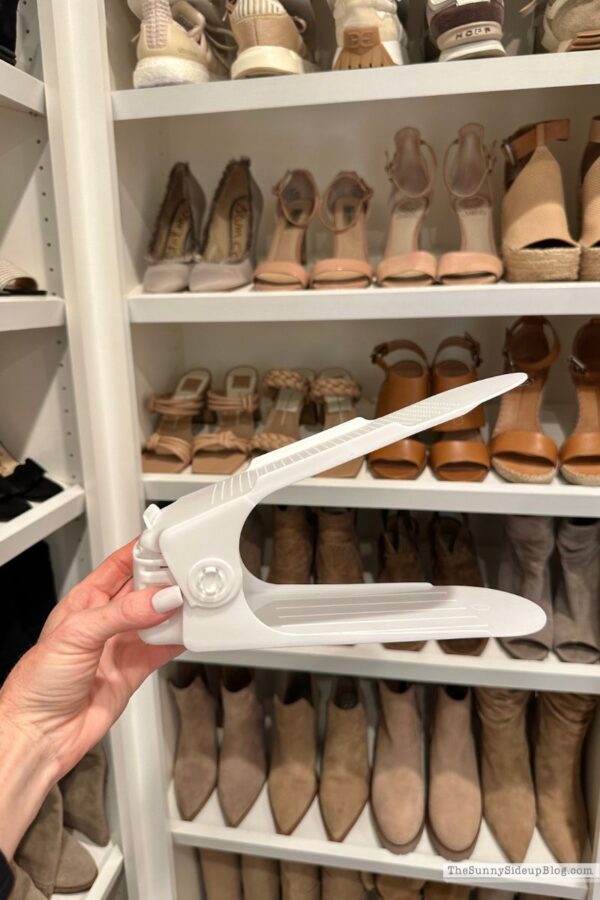 Shoe Organization - The Sunny Side Up Blog