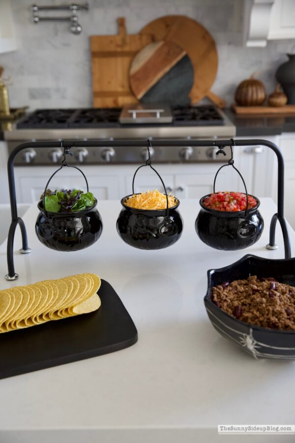 Halloween Cauldron Serving Bowls - The Sunny Side Up Blog