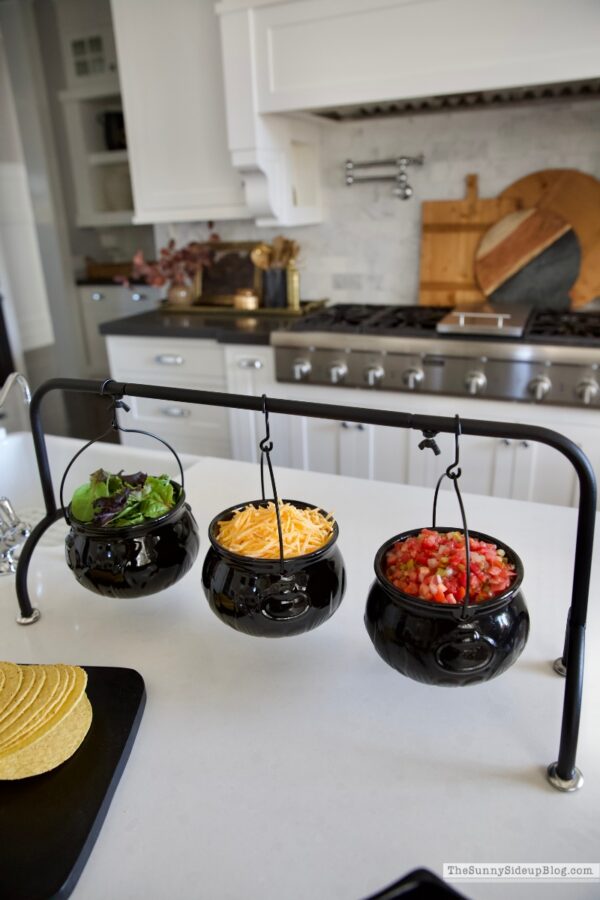 Halloween Cauldron Serving Bowls - The Sunny Side Up Blog