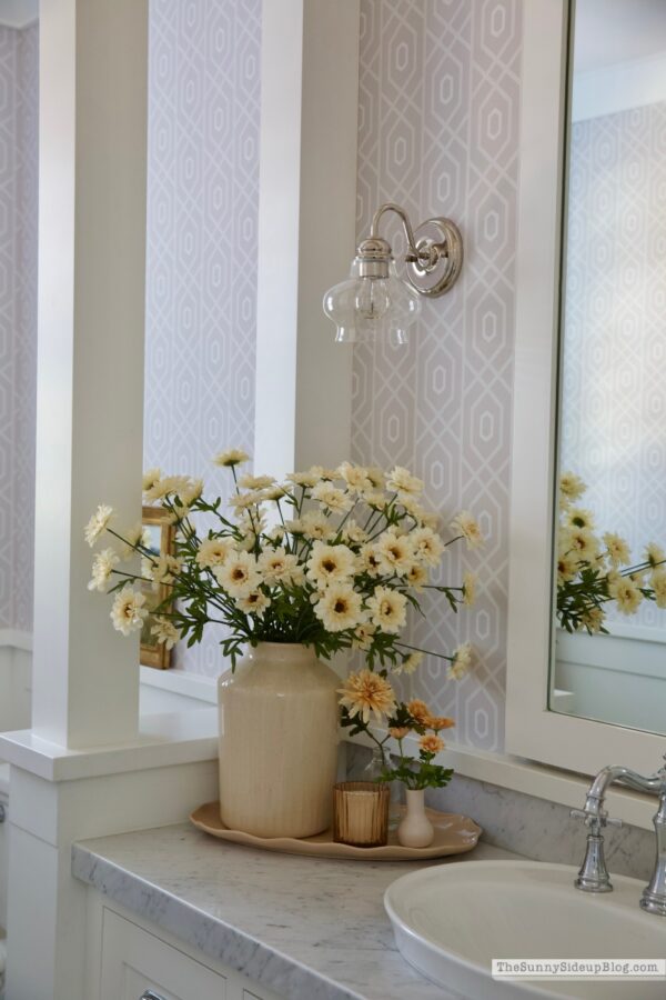 Spring Bathroom Re-fresh - The Sunny Side Up Blog